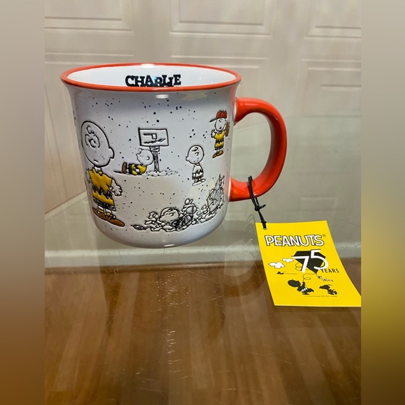 Peanuts | Kitchen | Peanuts 75th Anniversary Mug Brand New 75 Years ...